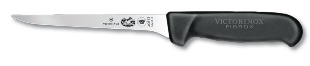 Victorinox Forschner 6″ Straight, Narrow, Flexible Boning Knife with ...