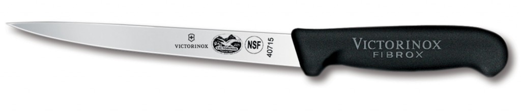Victorinox Forschner 7″ Straight, Flexible Fillet Knife with Black ...